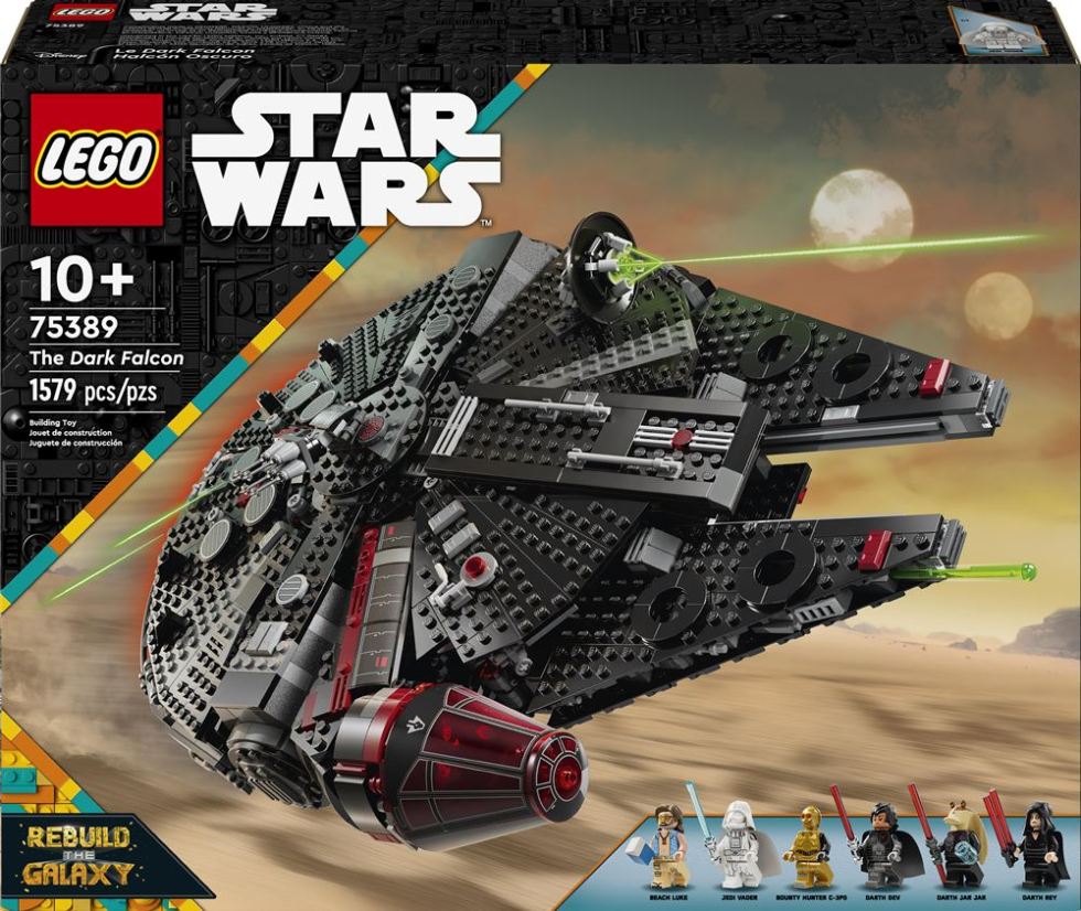 I Am Joining The Dark Side: The LEGO® Dark Falcon Leak Is Nuts